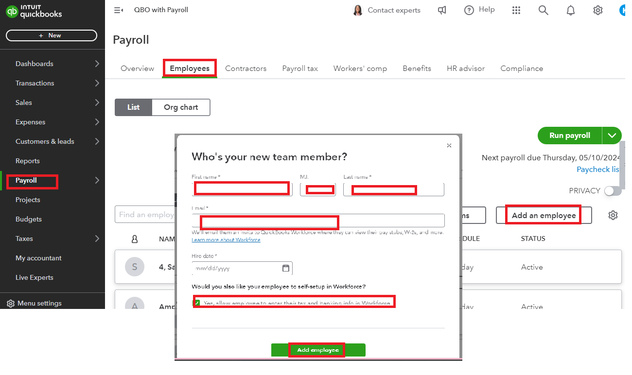 How to change paper paycheck to direct deposit paycheck?