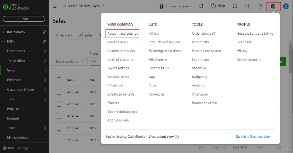 How do I turn off the 'accept' button on my estimates?