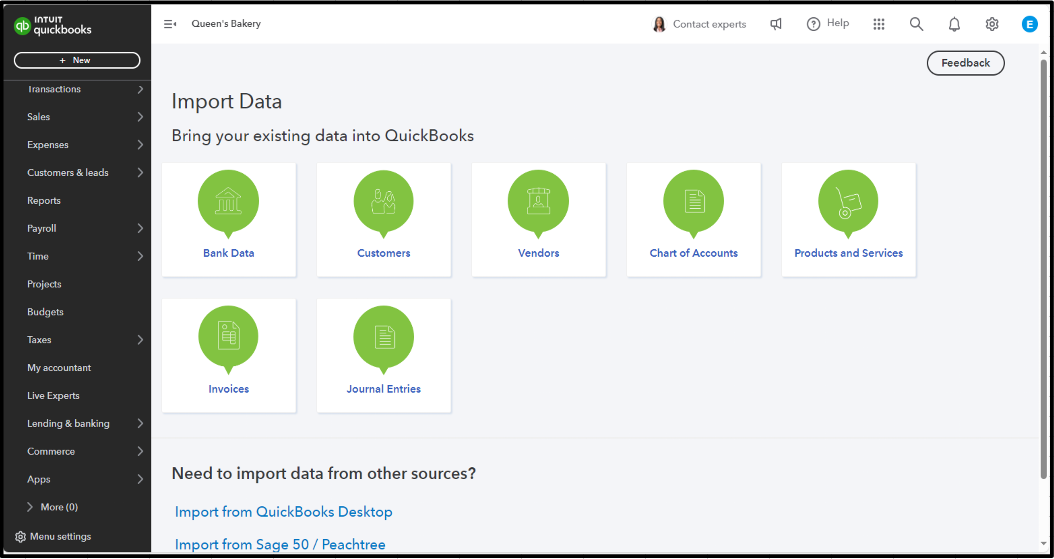 Importing a GL File into Quickbooks Online | QuickBooks Community