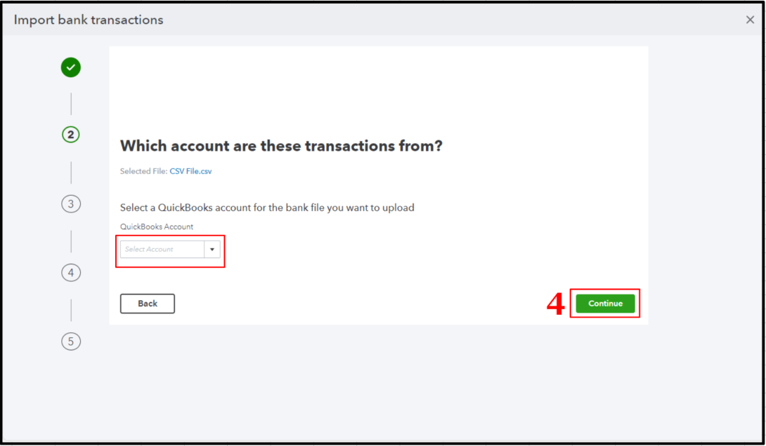 Importing a GL File into Quickbooks Online