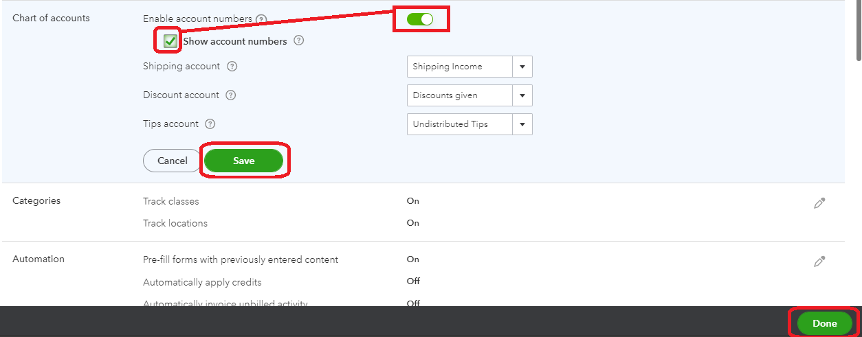 My account numbers are not generating, nor are showing in my chart of ...