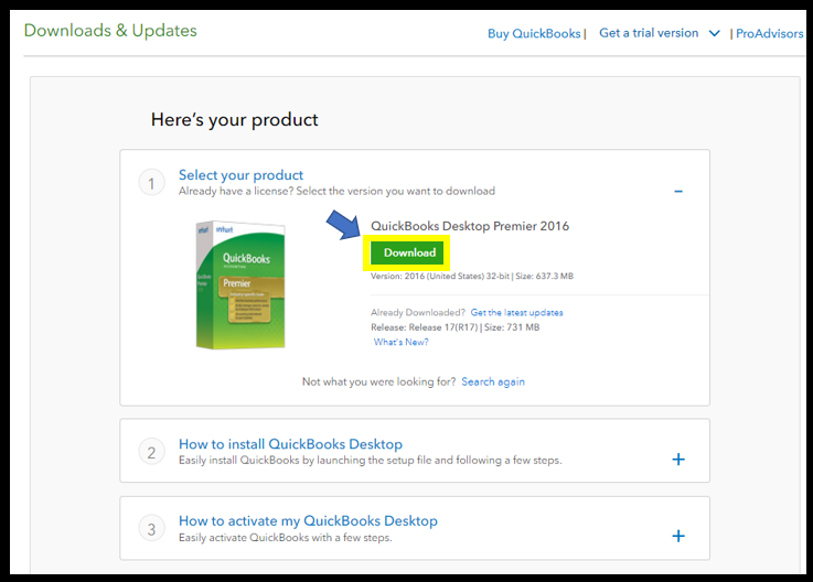Solved: Old Quickbooks versions