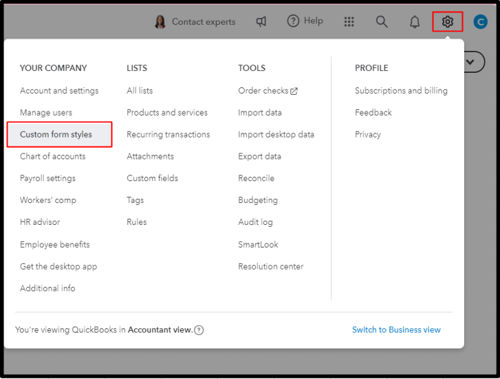 New invoice design doesn't let me remove Product/Service on the printed ...