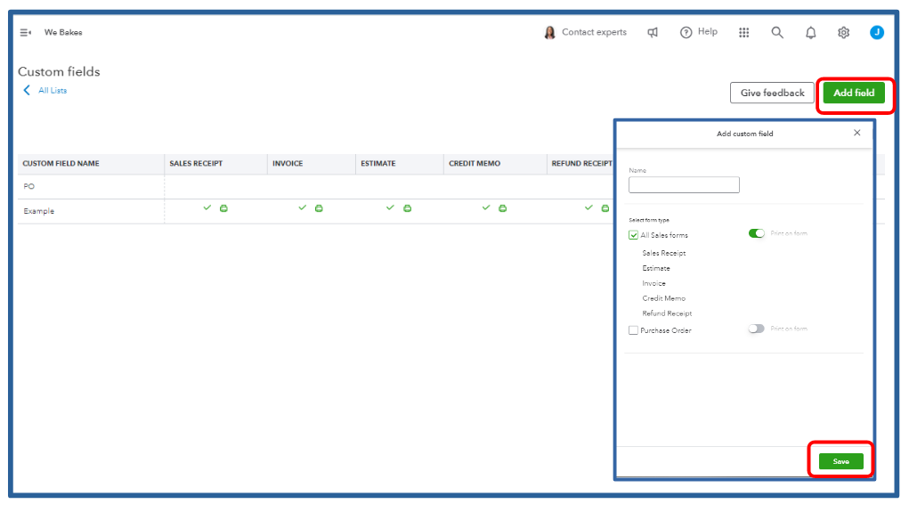 Invoice Template- customization | QuickBooks Community