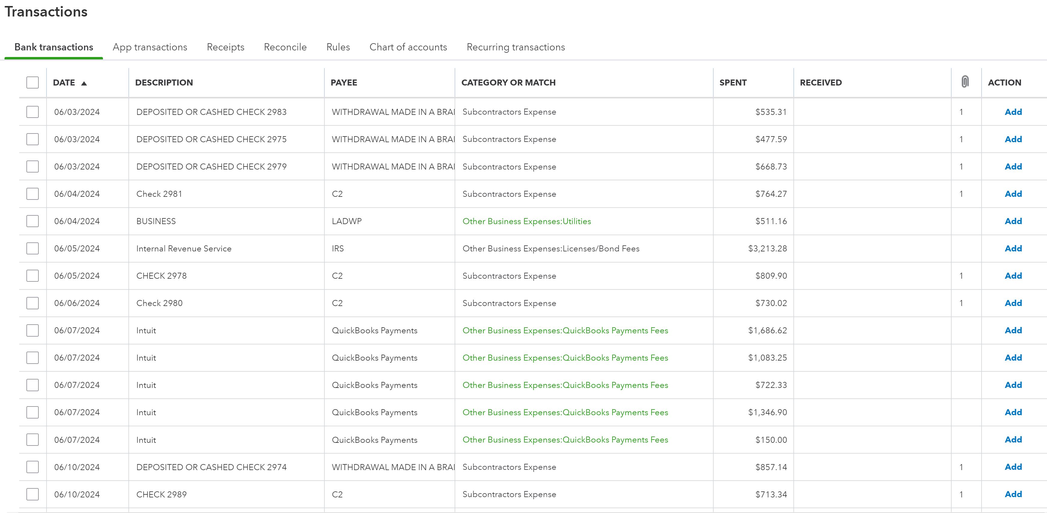 Downloaded Transactions NOT Matching | QuickBooks Community