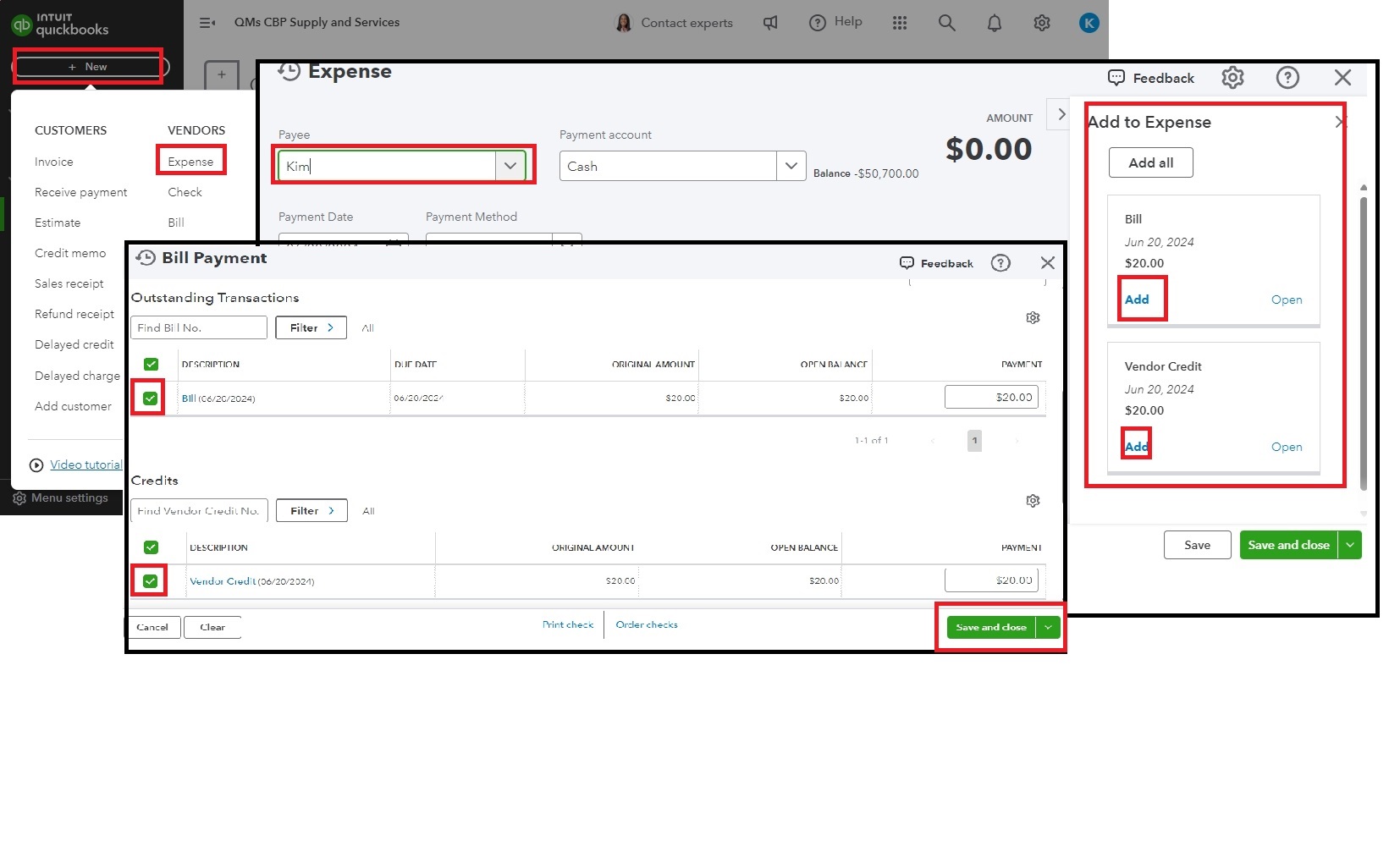 Solved: Clearing old unpaid bills from Accounts Payable