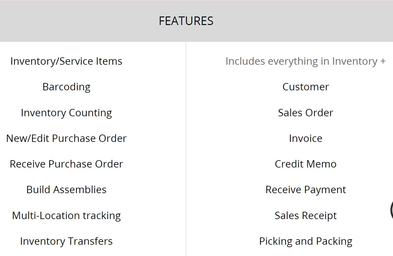Inventory Integration software for QuickBooks Desktop