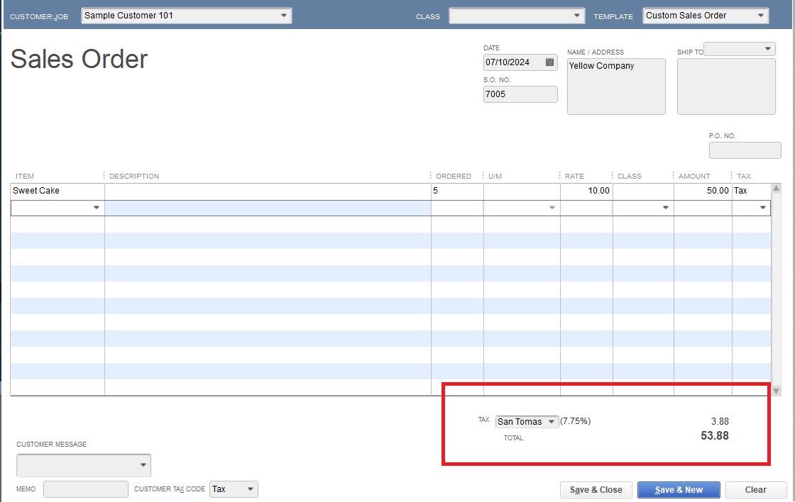 Why is there a difference between Total Open Sales Orders by Customer and Total Open Sales ...