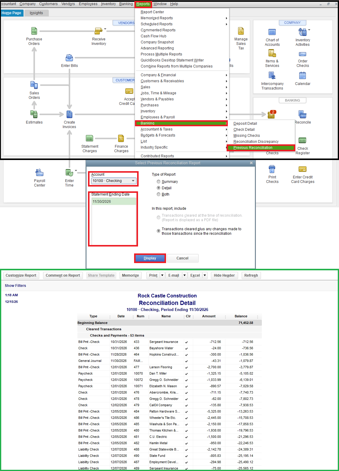 Solved: Quickbooks desktop undid reconciliation