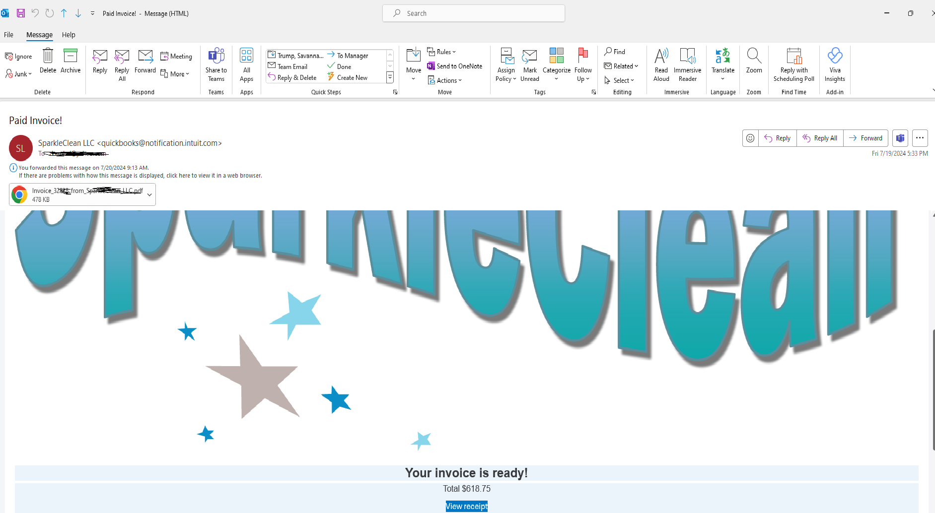 Solved: Why is my invoice logo in the email message so large ...