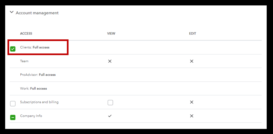 Team Member Access: Giving access to clients but no access to firm ...
