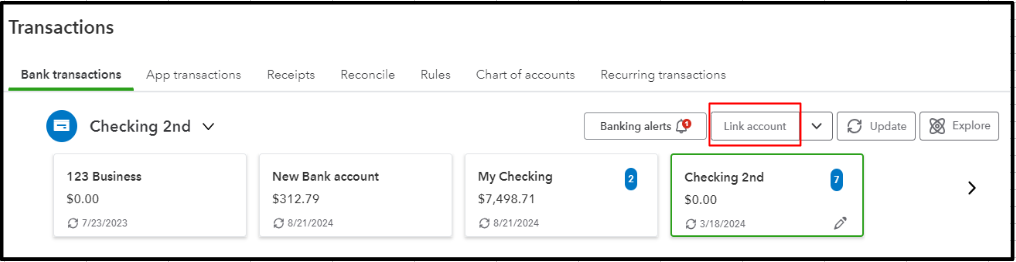 I can't link my Lowe's commercial credit card to QBO. They changed their URL and QBO doesn't ...