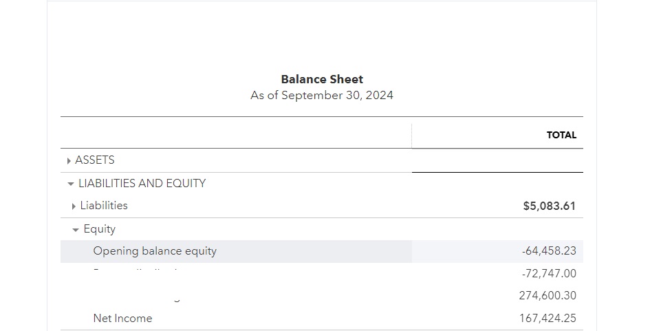 Opening balance equity | QuickBooks Community