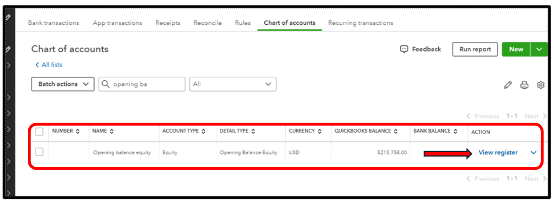 Opening balance equity | QuickBooks Community