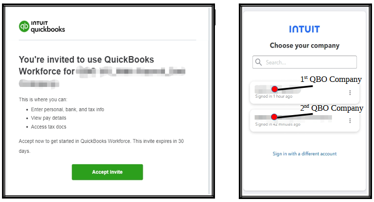 HOW MY EMPLOYEES CAN SET UP QUICKBOOKS IN BOTH OUR COMPANIES