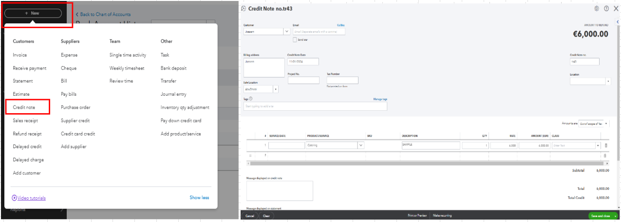 How to create a charge back and apply to a reconciled invoice?