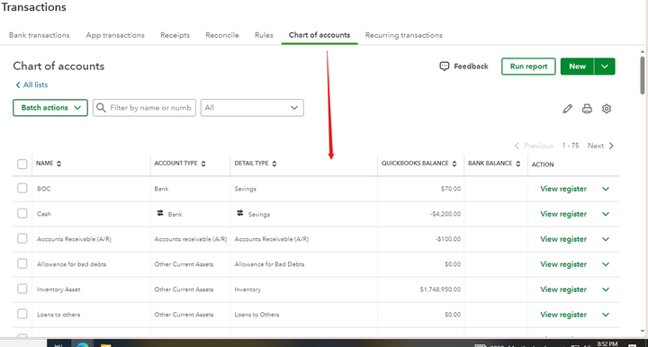 Solved: problem reconciling credit card account