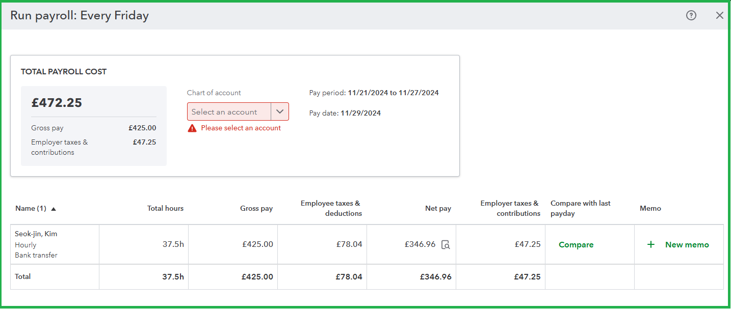 We have been running payroll for a couple of years, but suddenly it is ...