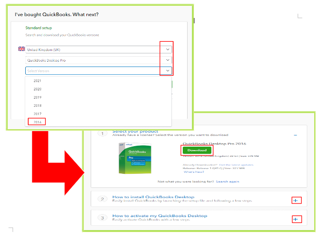 need old version of quickbooks desktop edition 2015 for a client