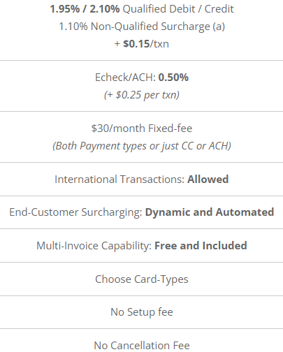 Solved: Is there a way to automatically add a processing fee if a ...