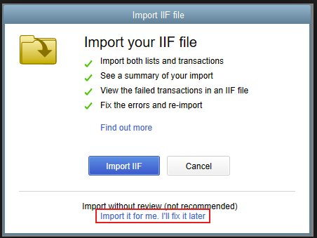 IFF ADP Payroll GL Posting File Import Failure