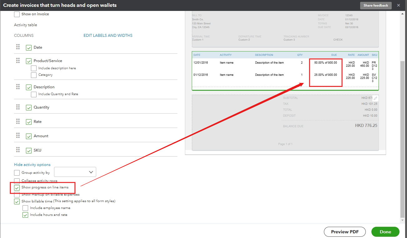 QuickBooks Online Progress Invoicing Not Working Correctly for ...