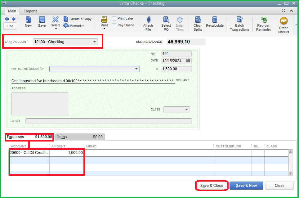 Solved: How to enter a refund charge on credit card for returned items?