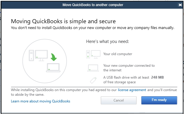 moving QB desktop 2020 to a new computer, from windows10 to windows11 ...