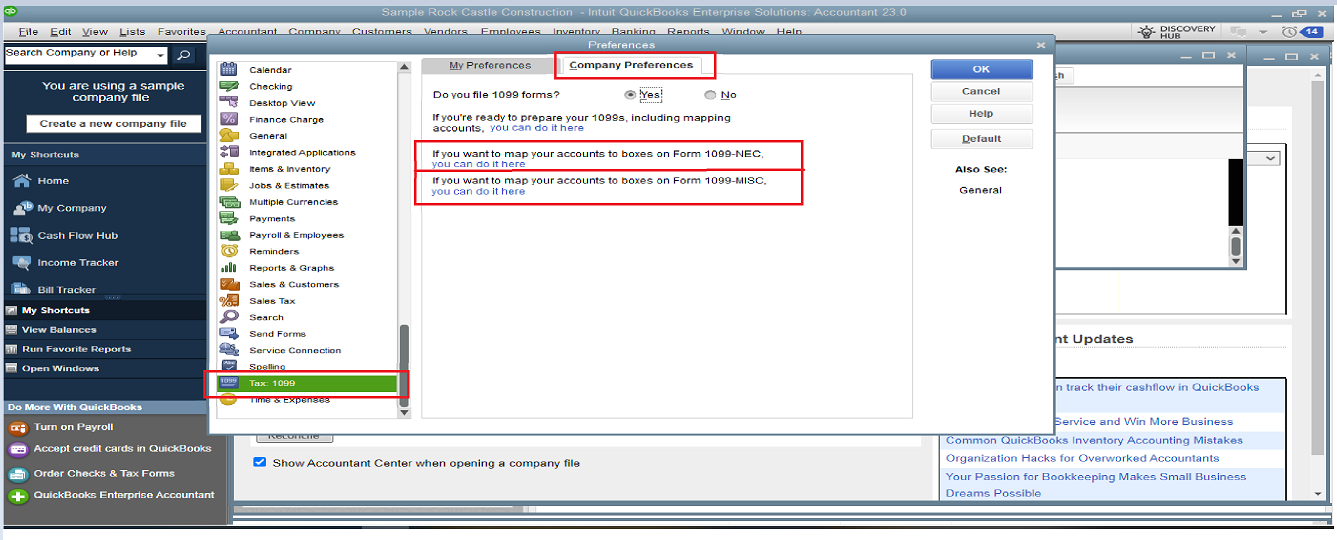 Solved: 1099 Detail Report | QuickBooks Community