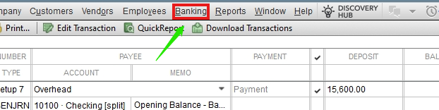 How to Undo Categorized Transactions in the Quickbooks Desktop