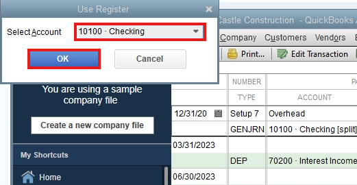 How to Undo Categorized Transactions in the Quickbooks Desktop