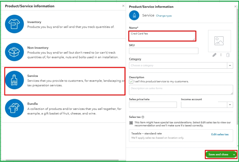Can Quickbooks add the fee to the customers invoice when someone pays ...