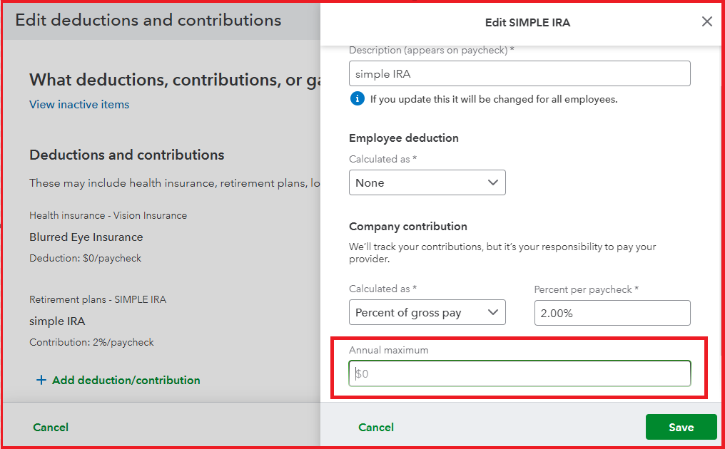 Employee Roth Contributions for SIMPLE IRA