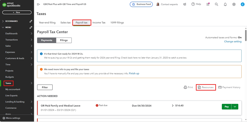 My IDES rate for 2025 is 0.75% but quickbooks won't let me enter a rate ...