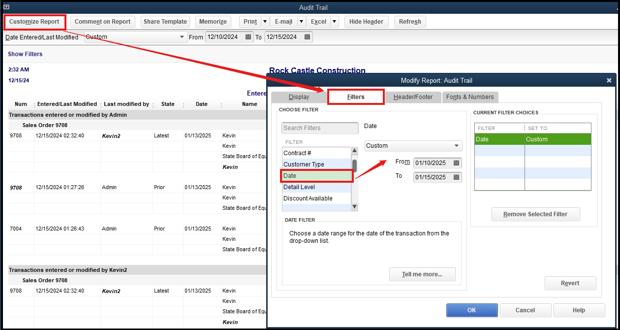 AUDIT TRAIL | QuickBooks Community