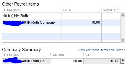 Company Matching 401k on payroll not showing up as a debit on company ...