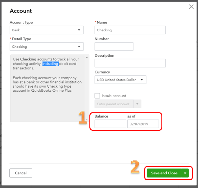 account types to track designated funds for a church?