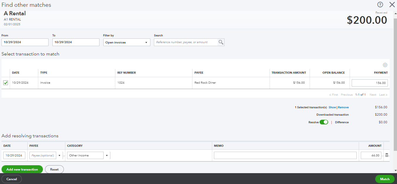 Dividir los income en dos income principales