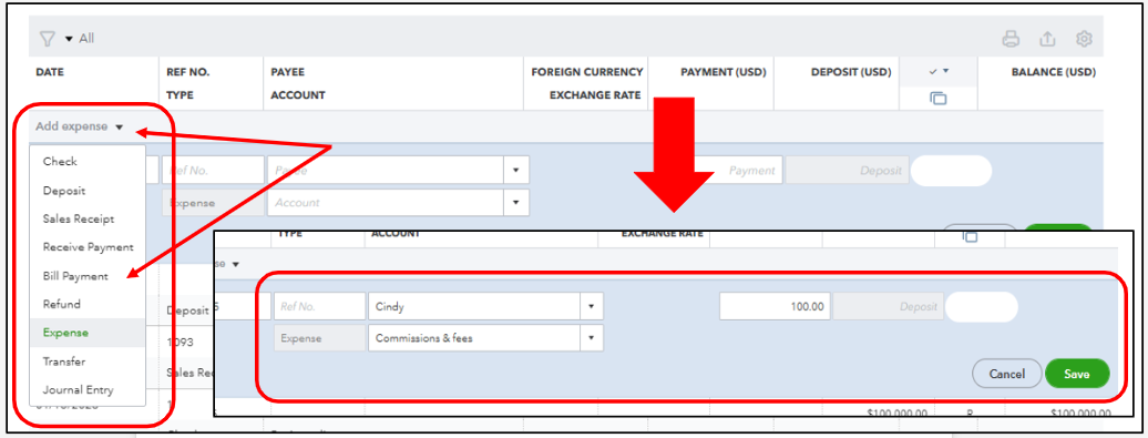 How to manage Opening Balance