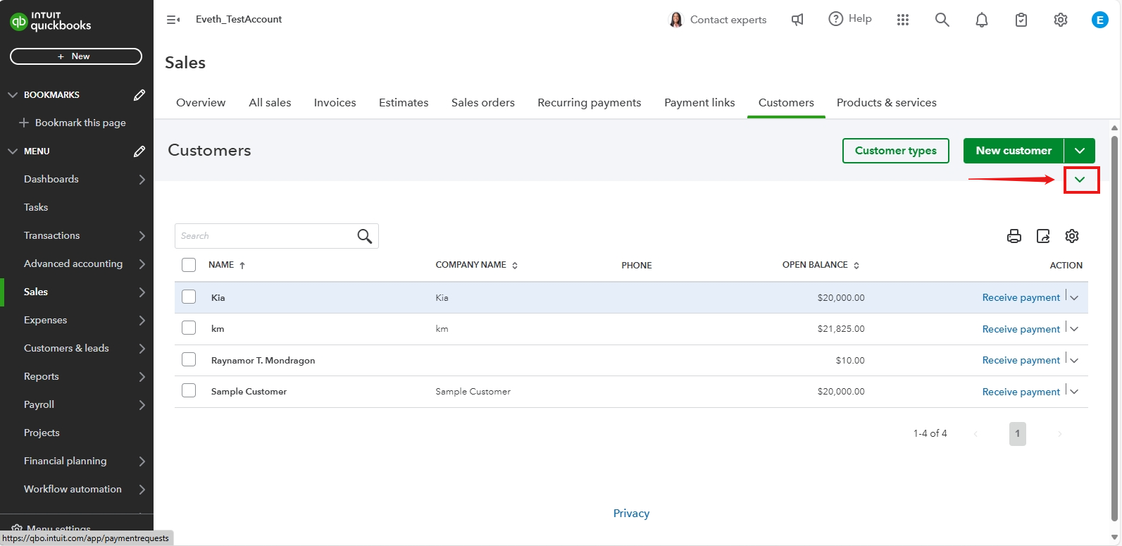 Solved: How do I Print a customer's Transaction list? | QuickBooks ...