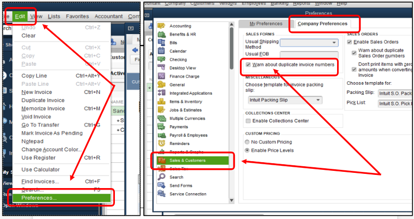 Solved: How do I change the automatic number sequence for invoices?