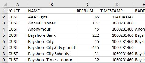 Solved: Desktop Export with Customer Account