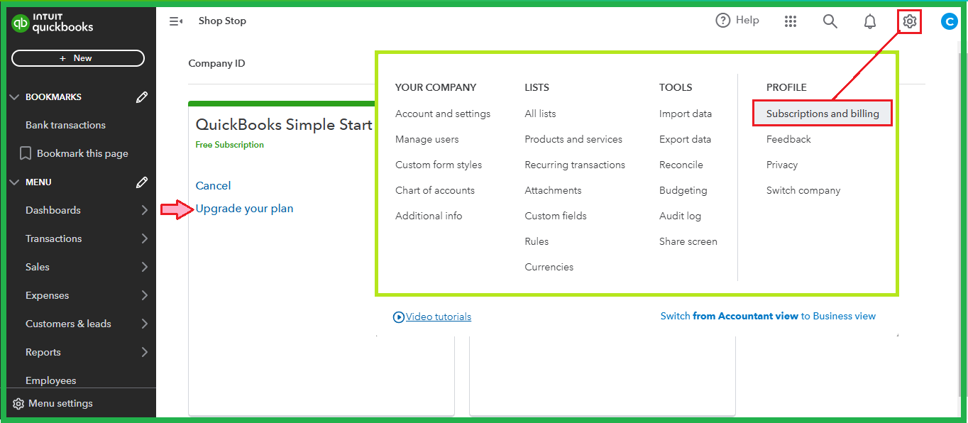 I have a Canadian customer that says they can't pay the invoice because ...