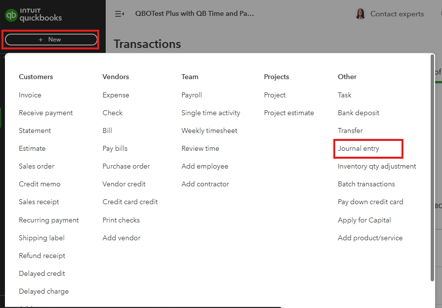 How can I activate manual payroll in quickbooks online