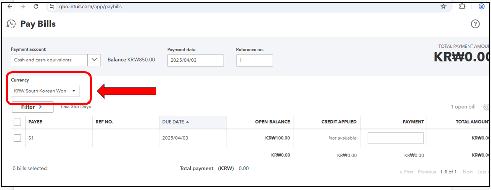 Bill Expense With Multi Currency | QuickBooks Community