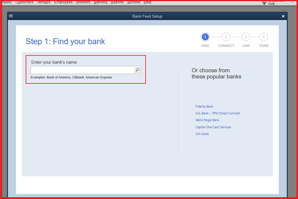Can't reconnect bank feeds
