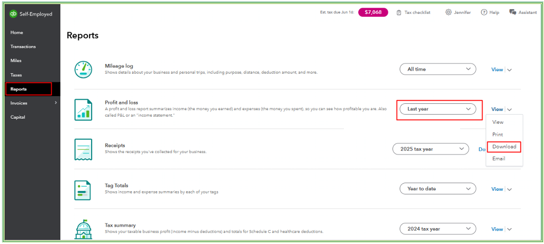 How do I export a file with all of my data? I'm considering not using Quickbooks anymore and ...