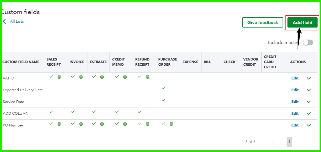 Re: QuickBooks Online Expected Date on Purchase Order