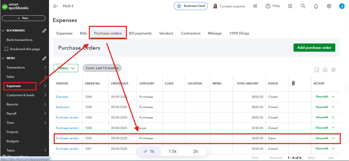I moved to QBO. In QB desktop I would enter item receipt for product I ...