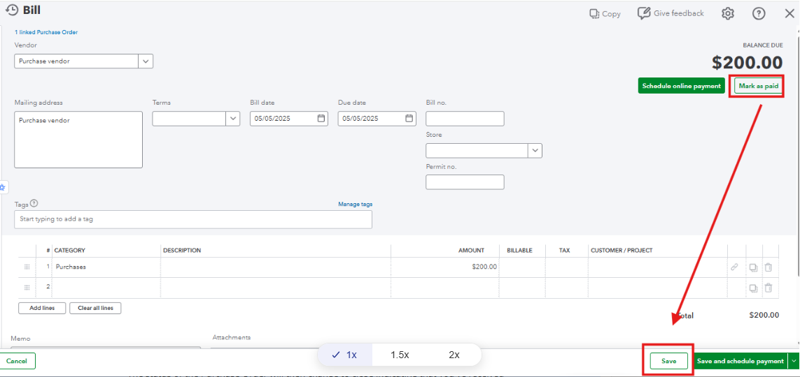 I moved to QBO. In QB desktop I would enter item receipt for product I ...